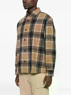 A.p.c. Plaid Check-pattern Shirt