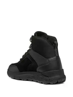 Geox Lace-up Suede Sneakers
