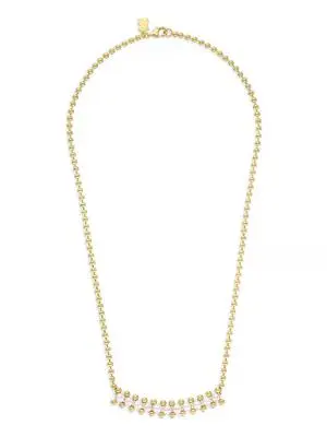 TOUS Beaded Pearl Necklace - Gold