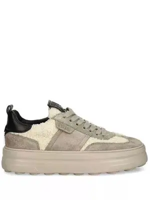 KENNEL&SCHMENGER Shearling-panel Sneakers