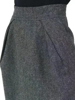 MAISON MARGIELA Midi Pleated Skirt