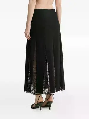 A.L.C. Lace-insert Midi Skirt