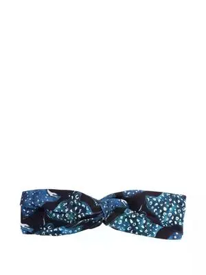 LYGIA & NANNY Knotted Headband - Blue