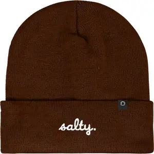 DALIX Salty Beanie Cap Brown