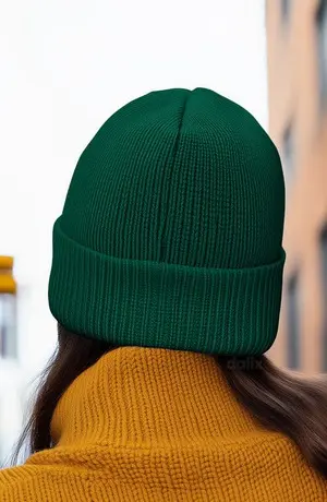 DALIX Salty Beanie Cap - Green
