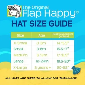 FLAP HAPPY Baby Upf 50+ Double Ruffle Sun Hat - Vanilla Stripe Seersucker