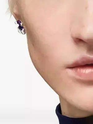 TOUS Sapphire Bear Stud Earrings
