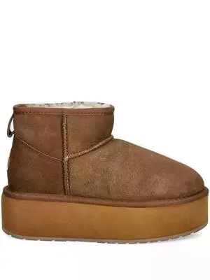 EMU AUSTRALIA Stinger Platform Suede Boots - Brown