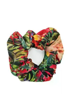 LYGIA & NANNY Printed Scrunchie - Green