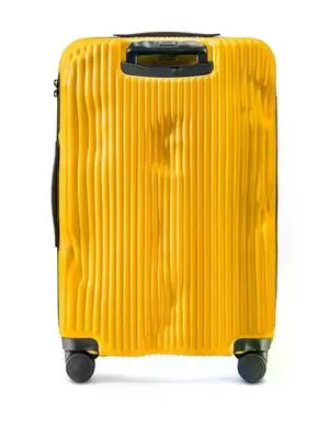CRASH BAGGAGE Ribbed-texture Holdall - Yellow