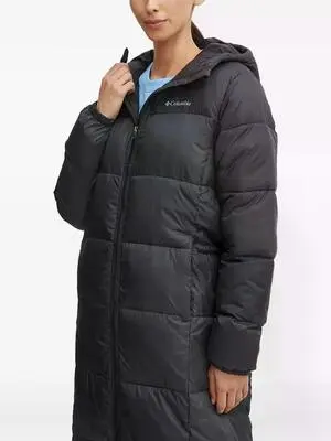 Columbia Hooded Quilted Longline Coat - Blue