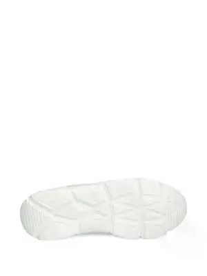 SUMMERY COPENHAGEN Leather Panelled Platform Sneakers