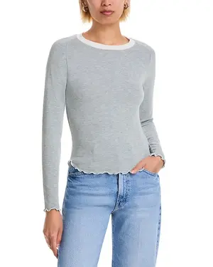 SIX FIFTY Lea Top - Heather Grey
