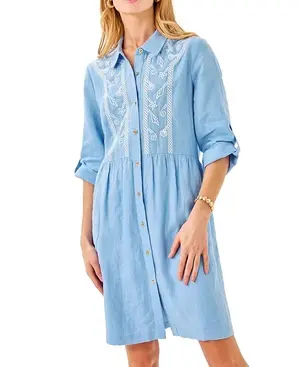 Women's Knee-Length Shirt Dresses