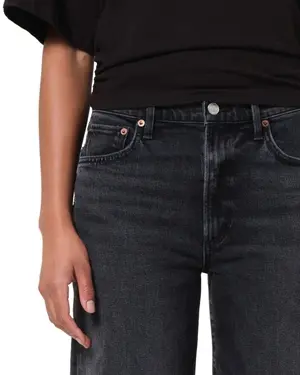 AGOLDE Harper Mid-rise Relaxed Straight Jeans - Radius