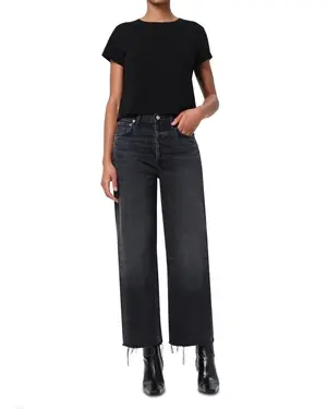 AGOLDE Ren High-rise Wide-leg Jeans - Arcane