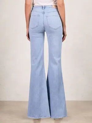 Paige Mid-rise Flared Jeans