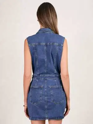 Good American Denim Mini Dress
