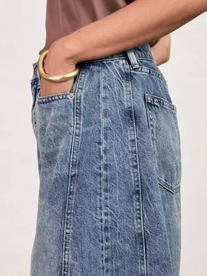 Good American Oversized Barrel Jeans