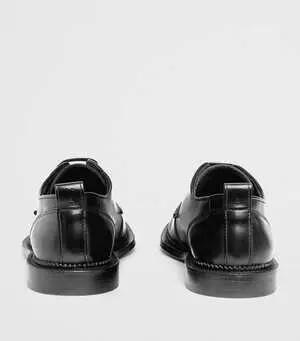 Ami Leather Anatomical Derby Shoes