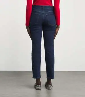 FRAME The Borrowed Straight Jeans