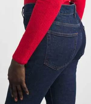 FRAME The Borrowed Straight Jeans