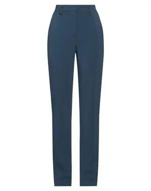 Patrizia Pepe Straight-Leg Crepe Pants Green