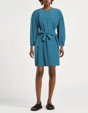 Max Mara Flared Mini Dress With Belt