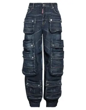 Dsquared2 Cotton-elastane Blend Cargo Jeans