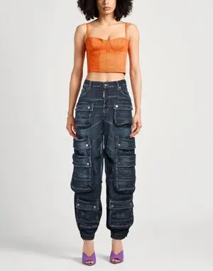Dsquared2 Cotton-elastane Blend Cargo Jeans