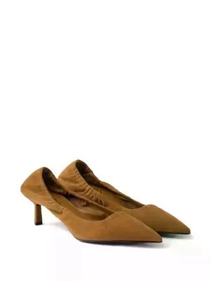Prada Suede Pointed-toe Pumps