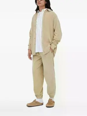 American Vintage Padow Corduroy Button-fastening Shirt - Neutrals