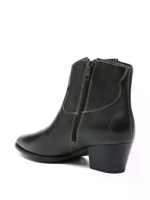 Ash 50mm Leather Zip-detail Boots