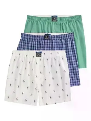 Ralph Lauren Cotton Boxers - Green