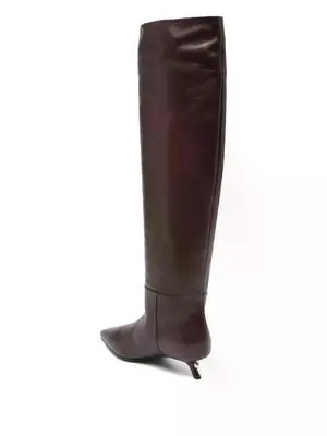 ALEVI MILANO 35mm Leather Knee-high Boots