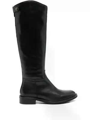 JULIE DEE Knee-high Leather Boots