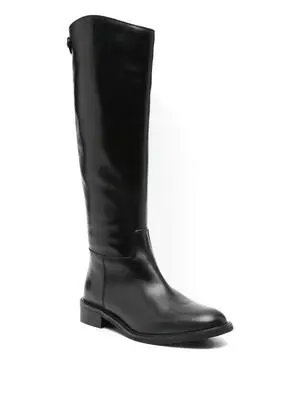 JULIE DEE Knee-high Leather Boots