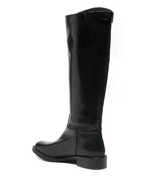 JULIE DEE Knee-high Leather Boots