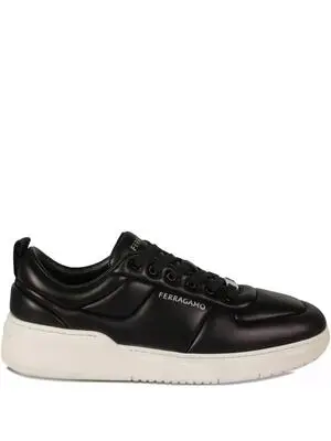 FERRAGAMO Padded Leather Sneakers