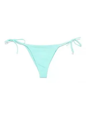 MC2 SAINT BARTH Tie-Fastening Bikini Bottom Green