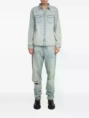 Zadig&Voltaire Stud-embellished Denim Shirt