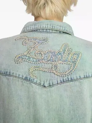 Zadig&Voltaire Stud-embellished Denim Shirt
