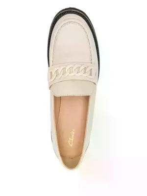 Clarks Orianna Chain Link Loafers