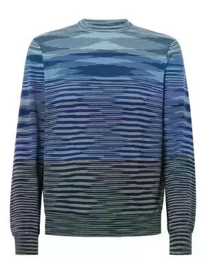 Missoni Striped Wave-pattern Sweater