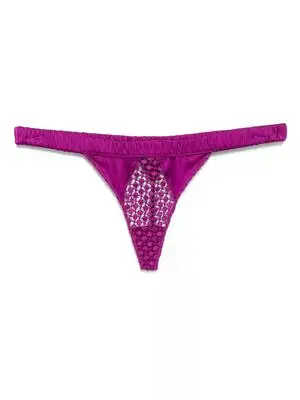 Kiki De Montparnasse Pointillee G-string - Purple