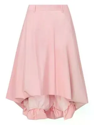Moschino Asymmetric Ruffled Skirt