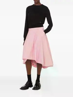 Moschino Asymmetric Ruffled Skirt