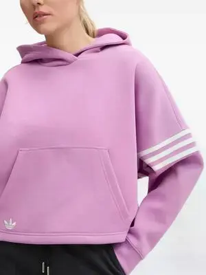 Adidas Three-stripe Long-sleeve Hoodie