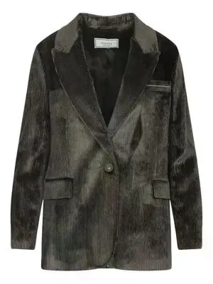 Peserico Textured Single-breasted Blazer
