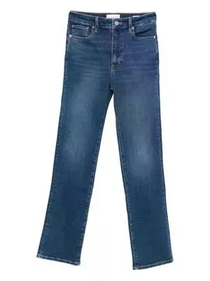 FRAME Whiskering-effect Straight Leg Jeans